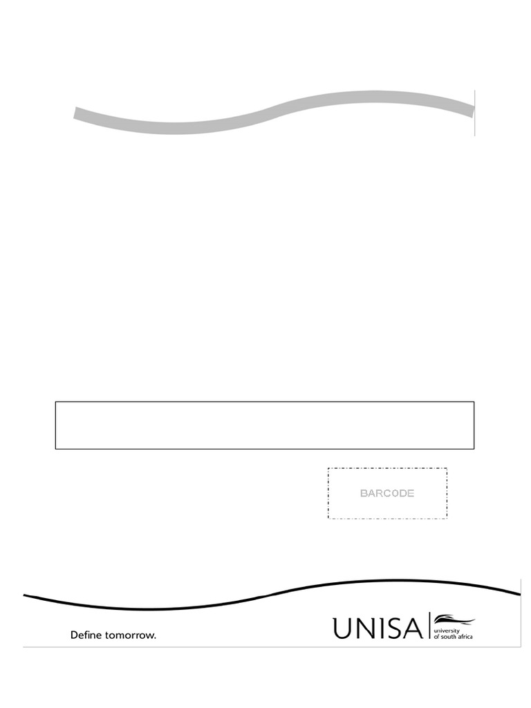FOR2601_ASSIGNMENT 02 | PDF FOR2601_ASSIGNMENT 02 | PDF
