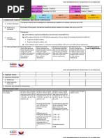 DLL Matatag - Mathematics 1 - Q2 - W6 | PDF | Curriculum | Education Theory