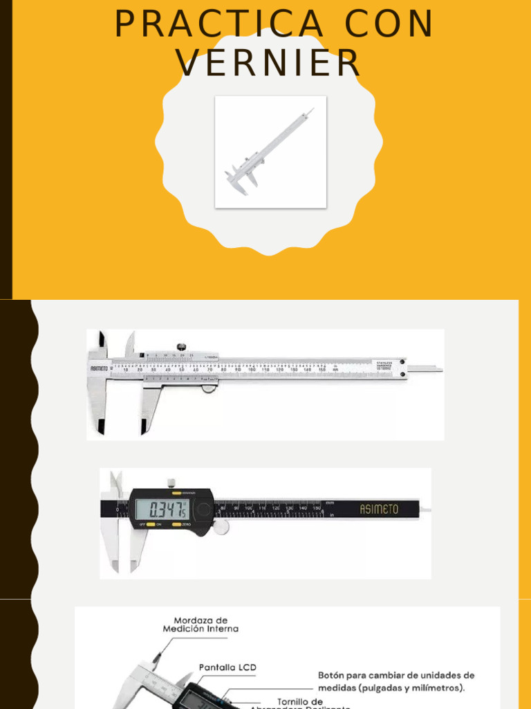 Practica Con Vernier | PDF