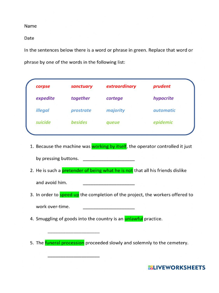 Phrase Replacement | PDF