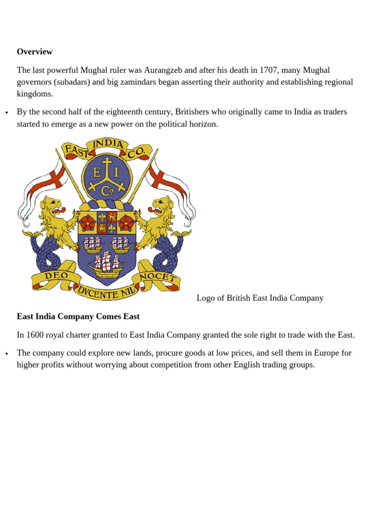 Class 8 History Chapter 2 Notes | PDF