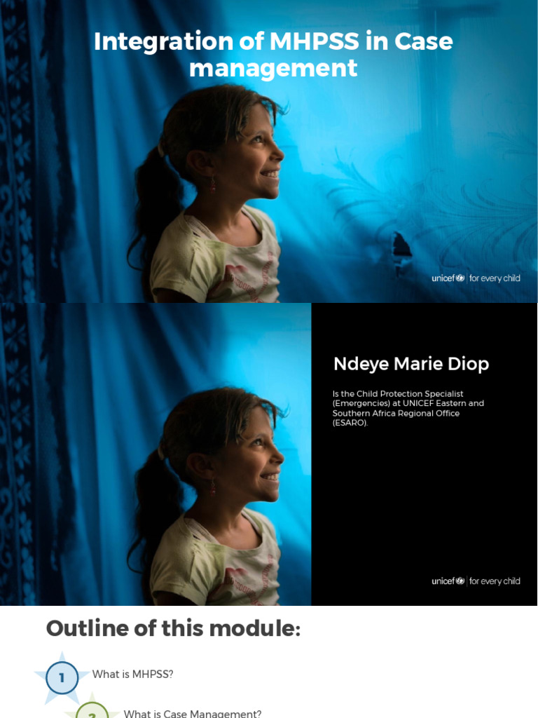 Integrating MHPSS in Child Case Management | PDF | Mental Health | Psychosocial