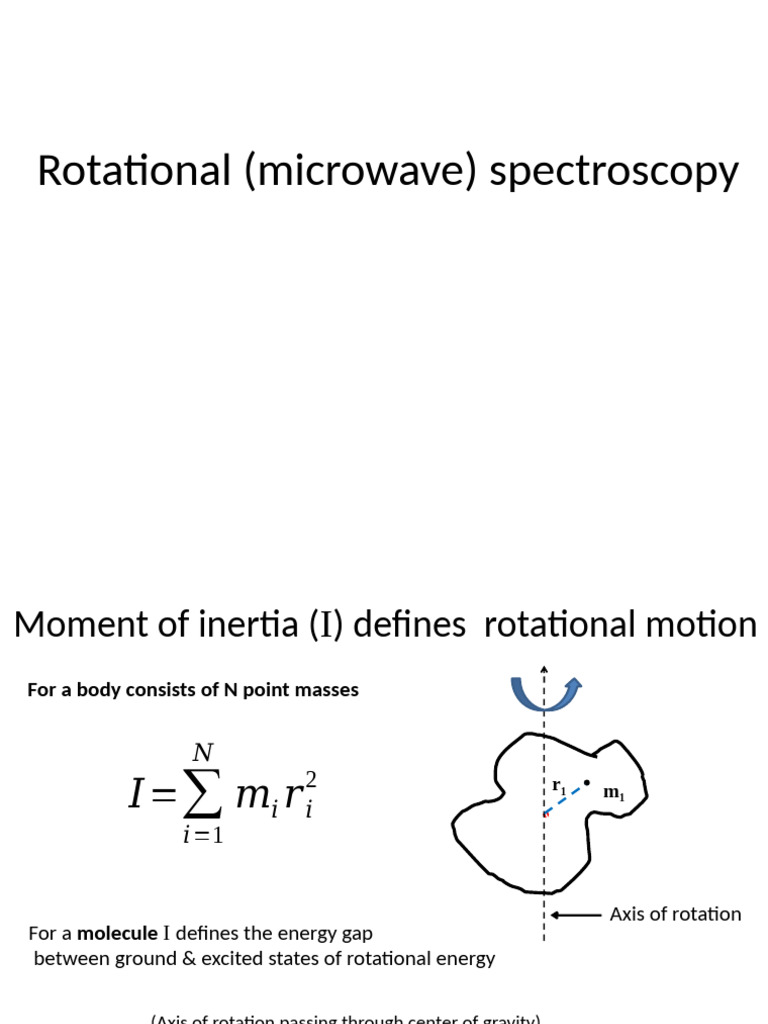 Understanding Rotational Spectroscopy | PDF | Theoretical Physics ...