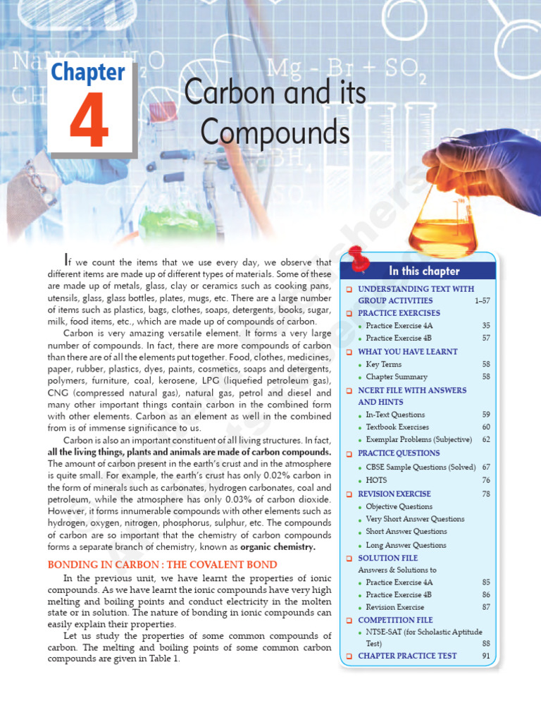 Mod. ABC +of Chemistry-X - Ch4-5 (1) | PDF | Covalent Bond | Chemical Bond