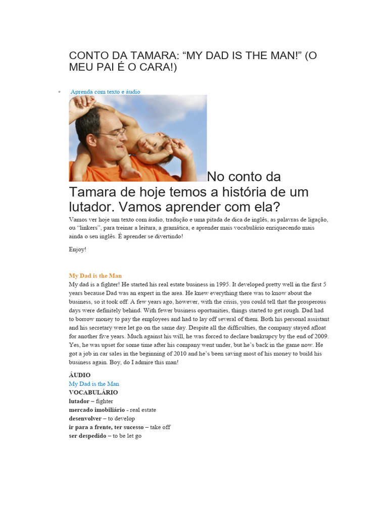 Meu Pai é o Cara! | PDF