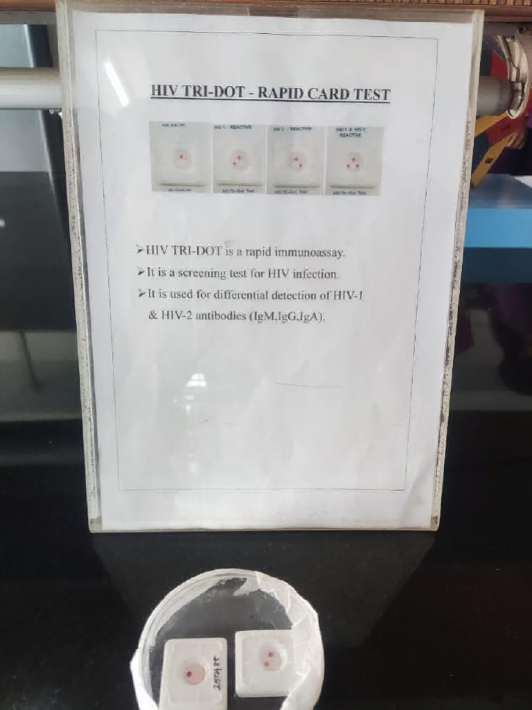 Virology - Rapid Card Test | PDF