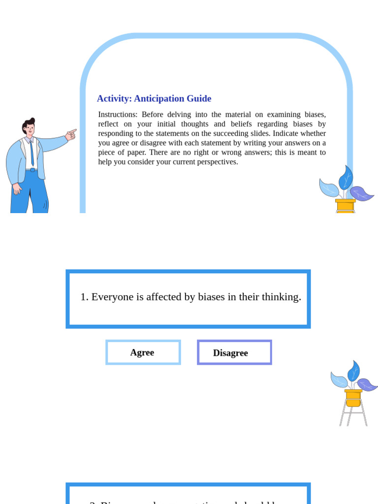 Eng 8 Quarter 3 Lesson 2 Examining Biases | PDF | Bias | Critical Thinking