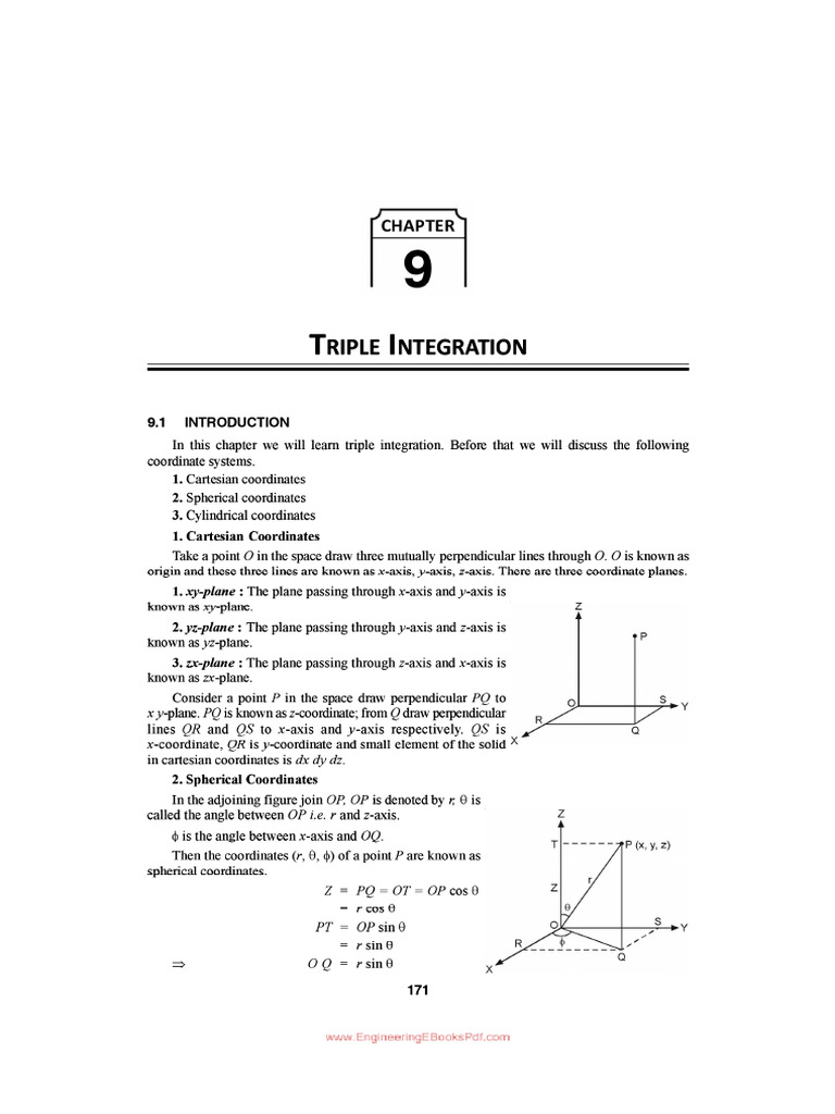 Module 4B Triple Integral | PDF