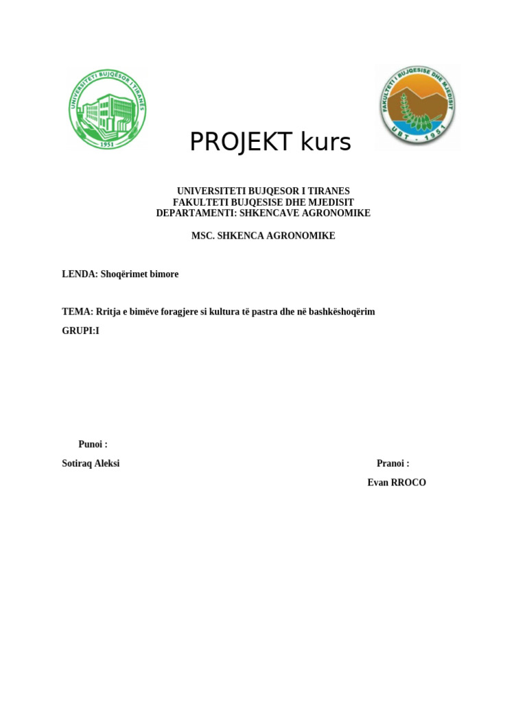 PROJEKT Kurs | PDF