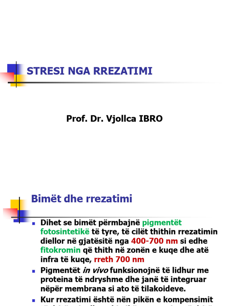 13 - Stresi Nga Rrezatimi | PDF