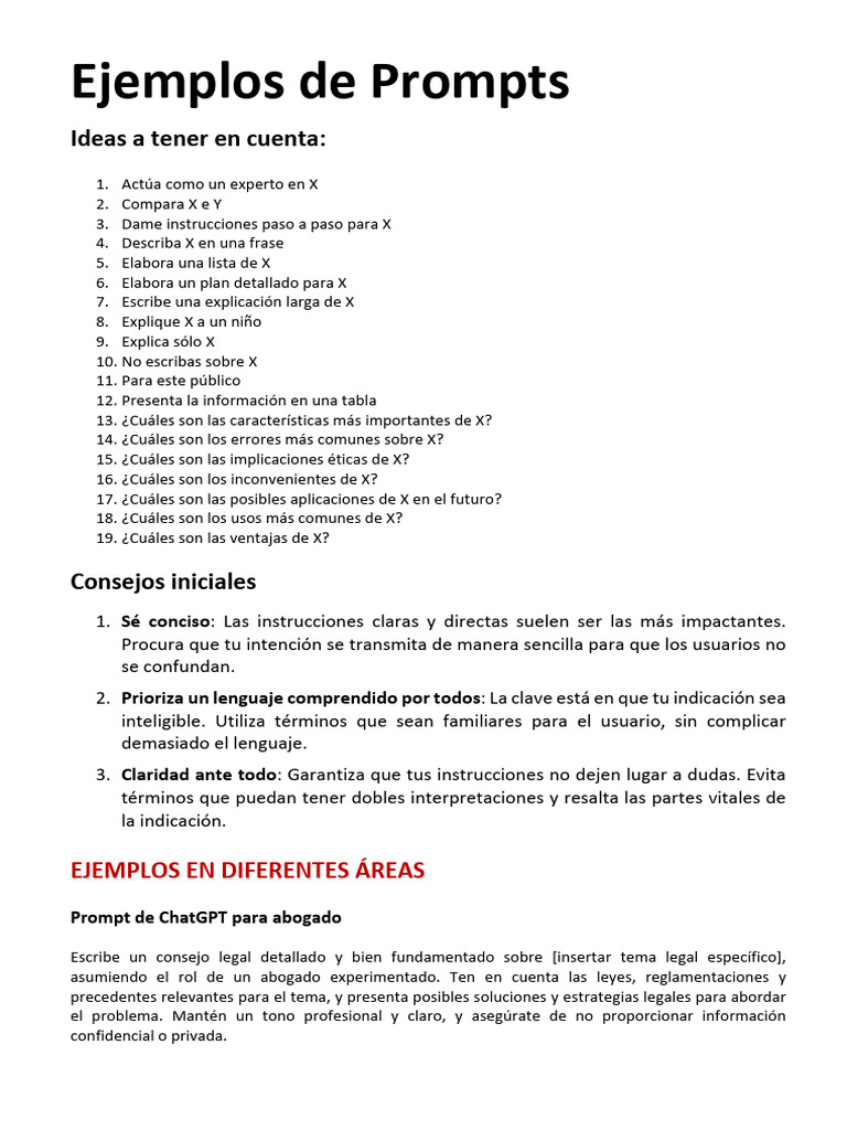 Guía de Prompts para Profesionales | PDF | Diseño | Marca