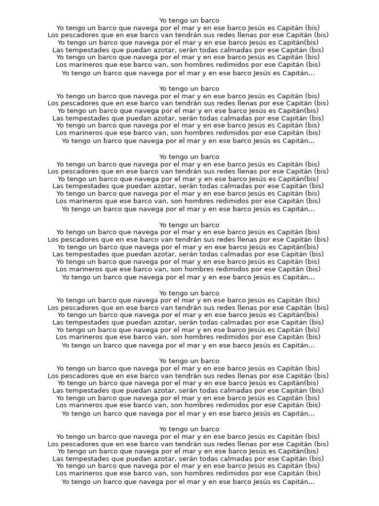 Yo Tengo Un Barco | PDF | Guerra Naval