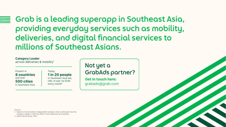 Grab: Leading Superapp in SE Asia | PDF