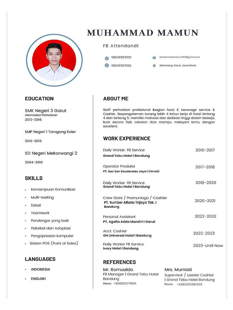 Berkas Lamaran 2024 | PDF