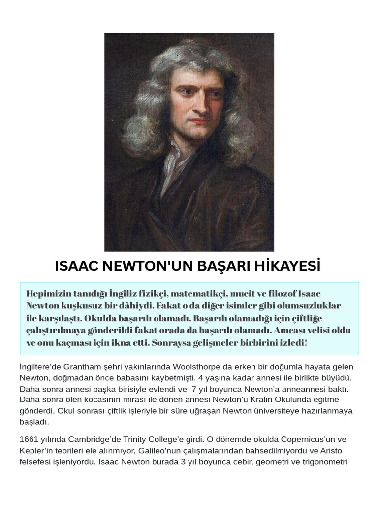 Issac Newton | PDF