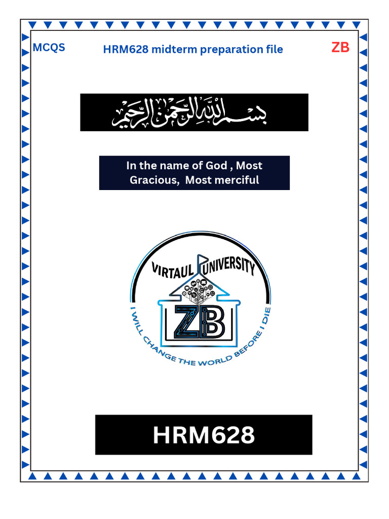 HRM Midterm Prep: Key Concepts | PDF | Human Resource Management | Performance Appraisal