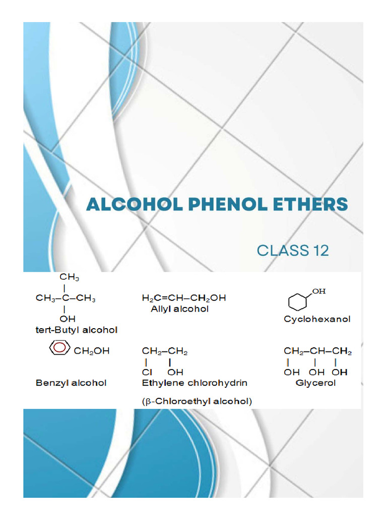 Alcohol Phenol and Ethers | PDF