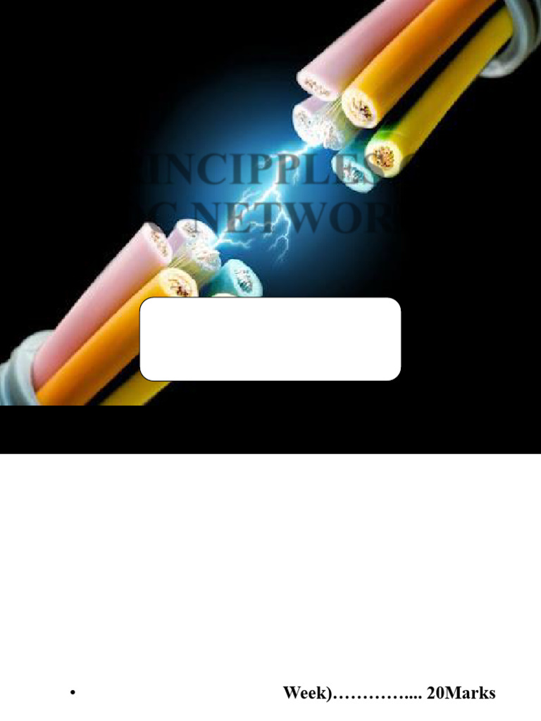 Principles of DC Network (By Eng Jackson G Rusanyu) | PDF | Capacitor ...