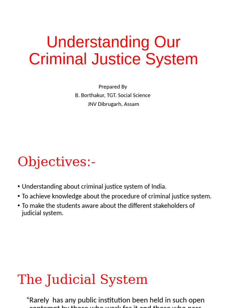 CRIMINAL JUSTICE | PDF | Prosecutor | Right To A Fair Trial