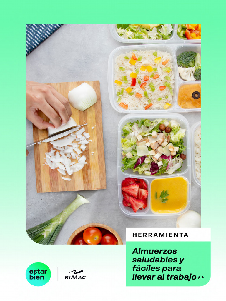 Almuerzos Saludables y Fáciles para Llevar Al Trabajo | PDF