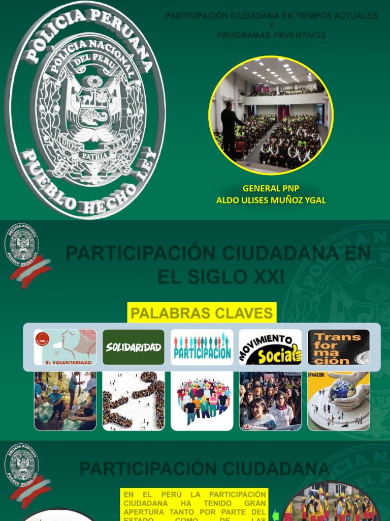 Sesion - III (3) Programas Preventivos | PDF | Policía | Participación pública