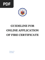 Application For Fire Certificate Fire Clearance | PDF | Fire Sprinkler ...
