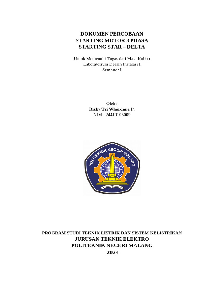 17 - Rizky Tri Whardana P STAR DELTA LAB | PDF