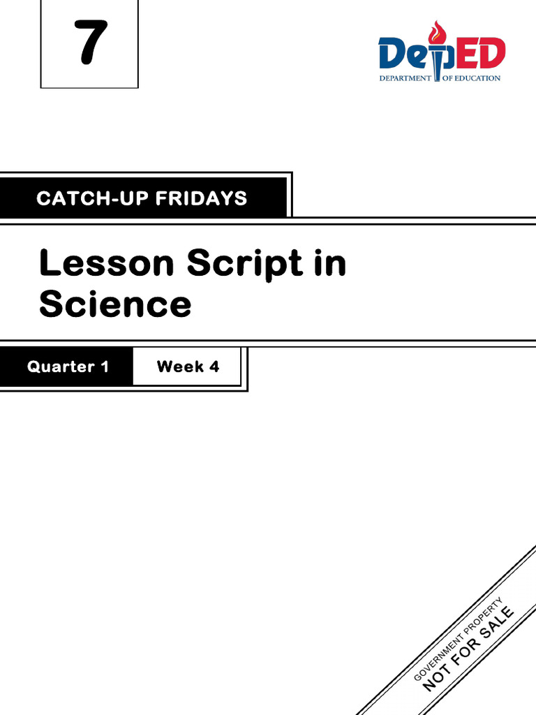 2024-LS-G7-CUF-Q1-WEEK4-SCIENCE-READING-AND-HEALTH | PDF | Scientific Method | Experiment