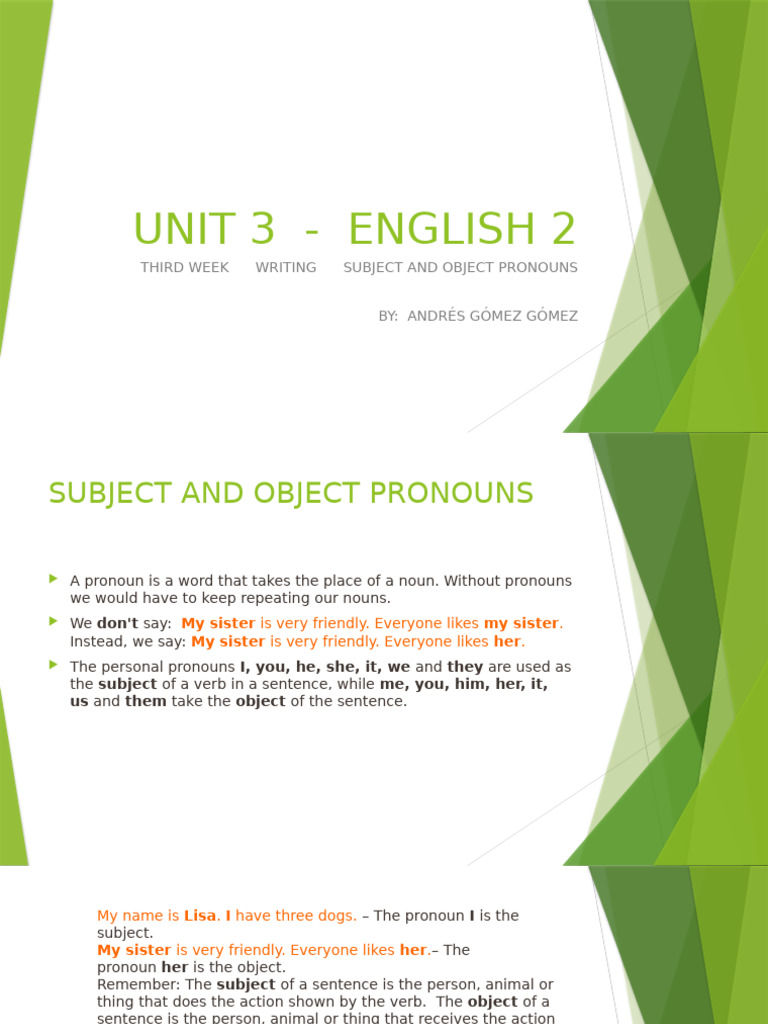 Unit 3 3rd Week Pdf