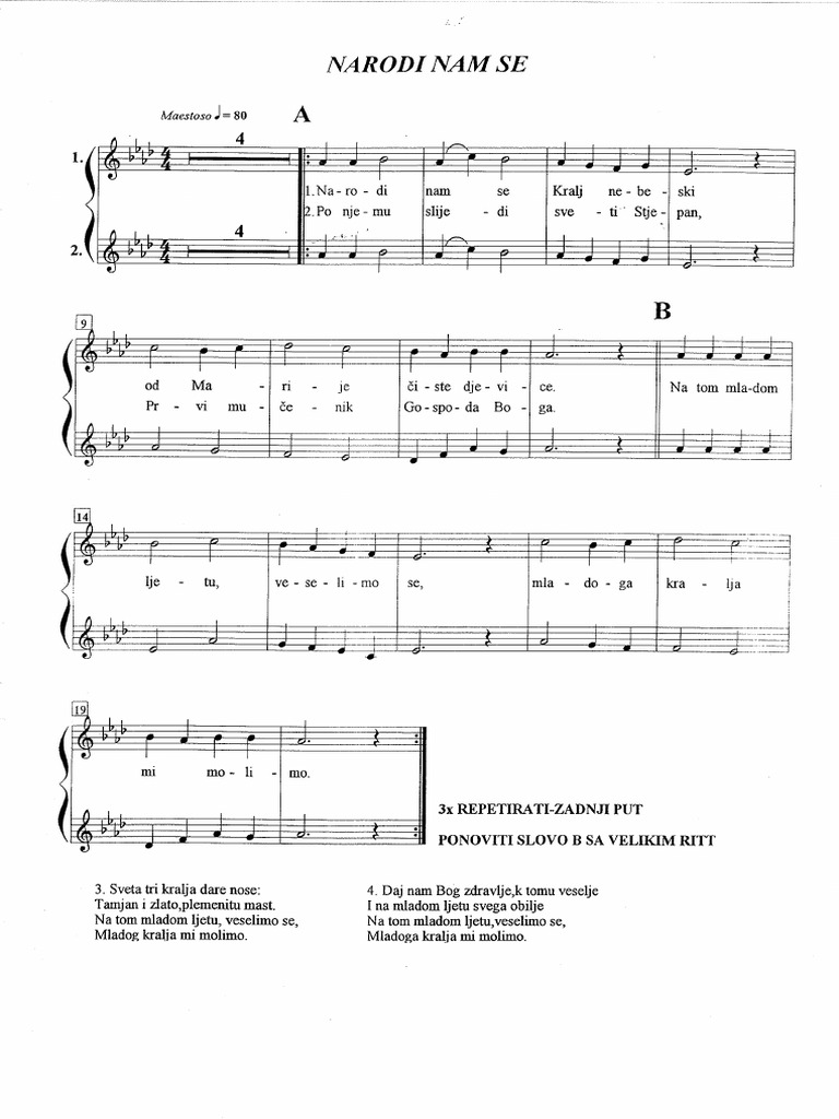 NARODI NAM SE - Zbor | PDF