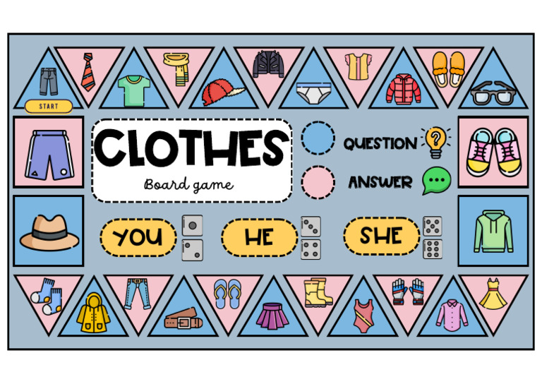 Board Game Clothes | PDF