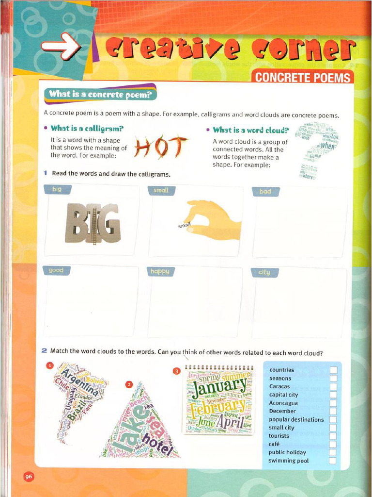 ON THE PULSE. Starter. COURSEBOOK. Creative Corner | PDF