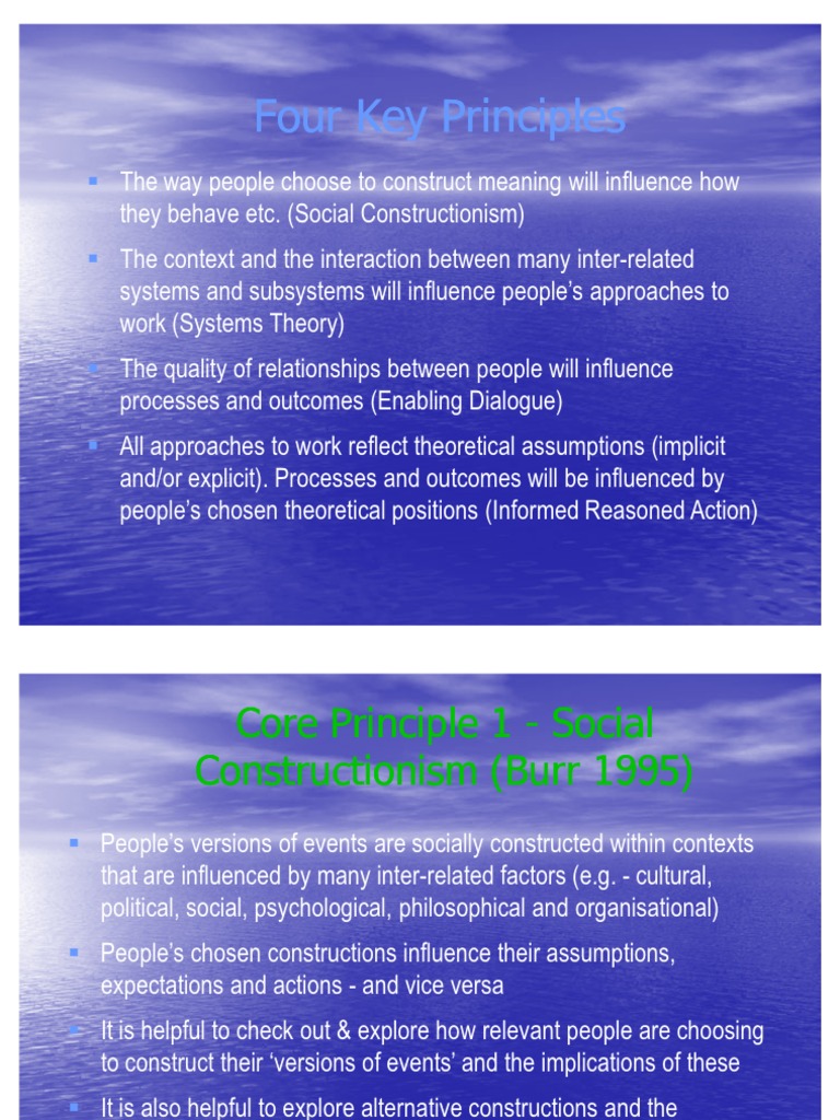 Core Principles of Systemic Thinking | PDF | System | Theory