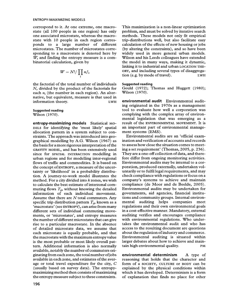 DOHG Environmental Determinism | PDF