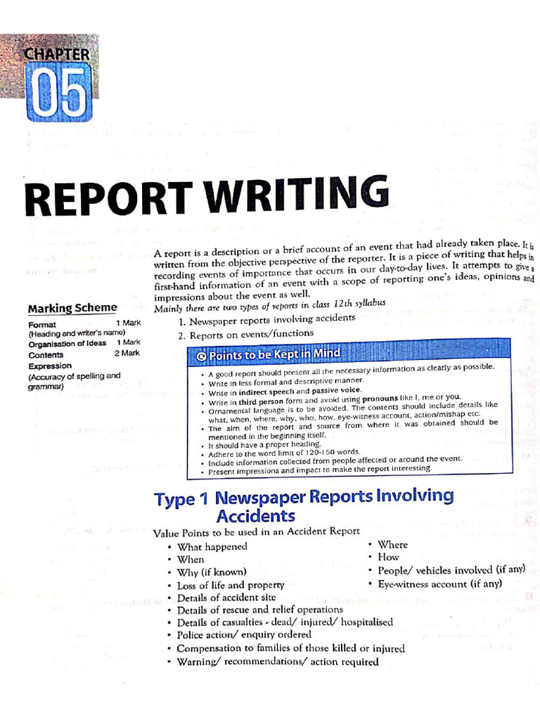 Report Writing | PDF