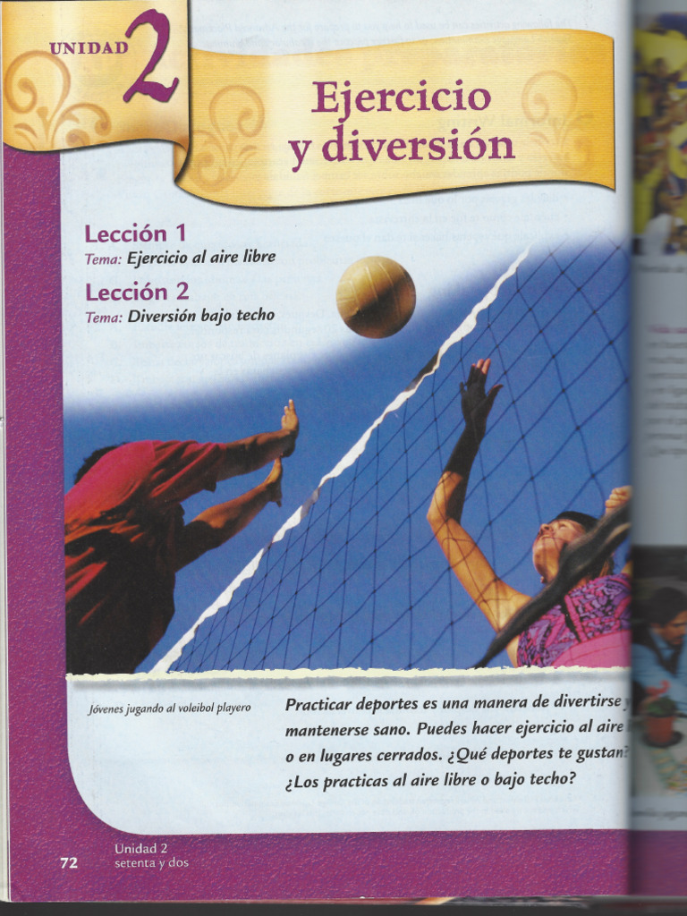 ¡Avancemos!4 Unidad2 Lección1 | PDF