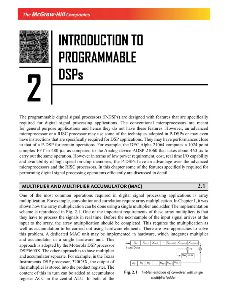 DSP R20 Unit V | PDF | Digital Signal Processor | Central Processing Unit