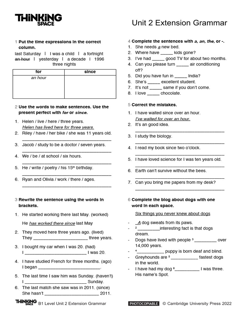 Repaso Unit 2 (1) | PDF | Linguistics