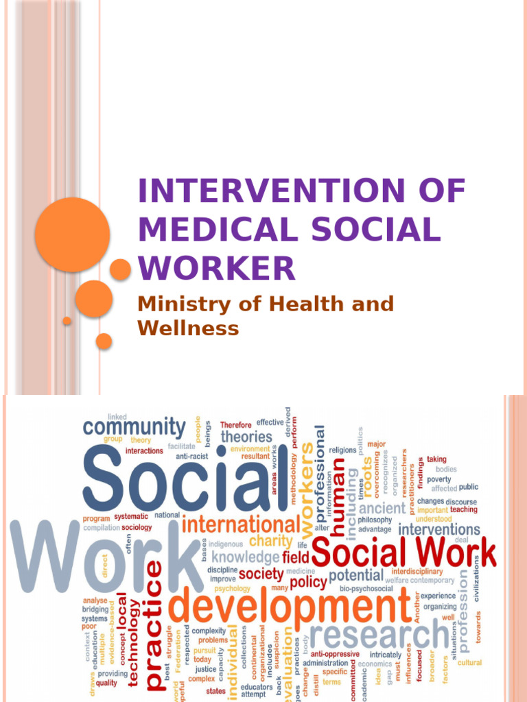 Intervention of Medical Social Worker | PDF | Social Work | Patient