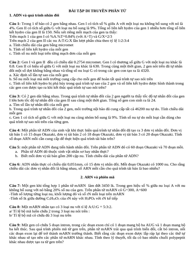 BT DT Phan Tu | PDF