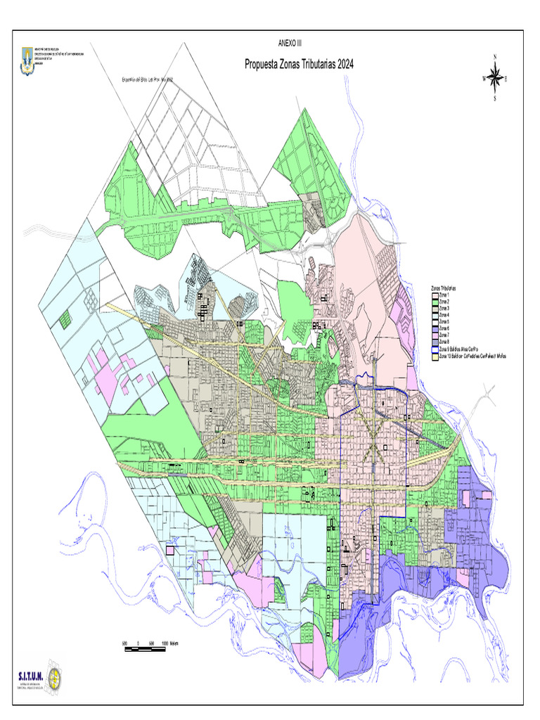 Ordenanza 14644 (Anexoiii - Plano Zonas Tributarias) | PDF