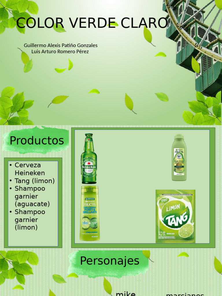 Significado y usos del color verde claro | PDF | Pigmento | Color