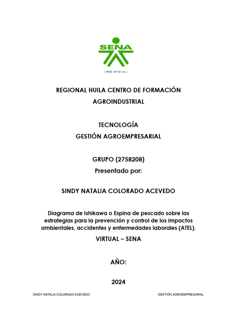Diagrama de Ishikawa en Gestión Agroempresarial | PDF
