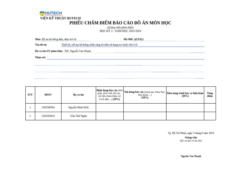 3587156. Phieu Cham Diem Gvpbbbbbb | PDF