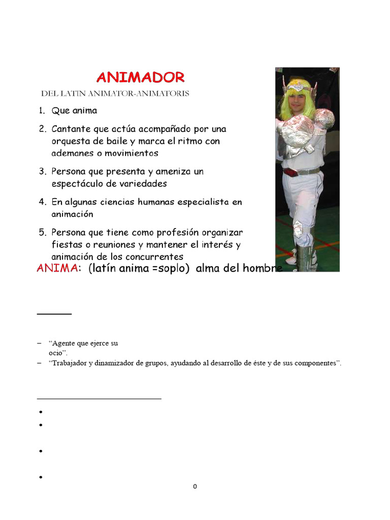 U. 5. El Animador | PDF | Liderazgo | Comportamiento