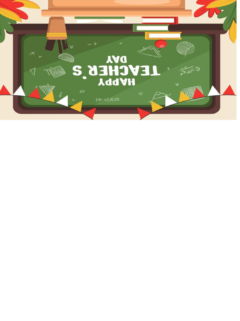 Teachers Day Program-Sy-2024-2025 | PDF