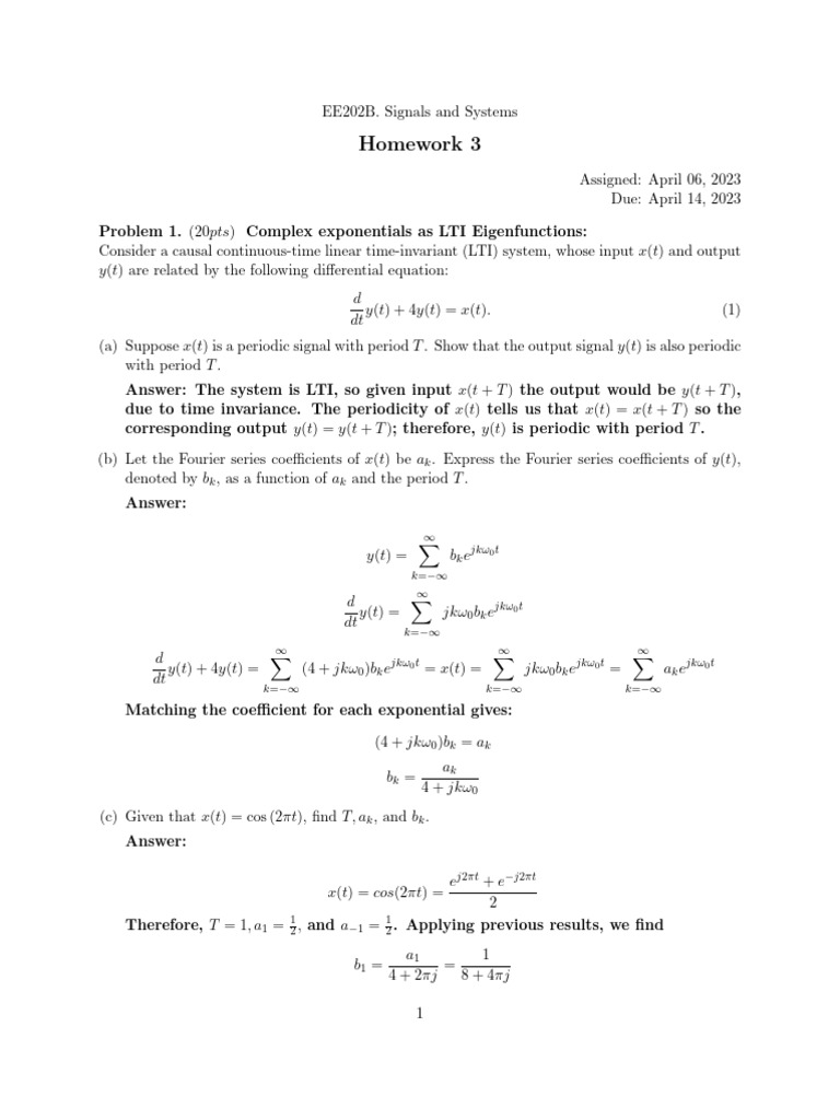 HW3_Solutions | PDF | Functions And Mappings | Algebra