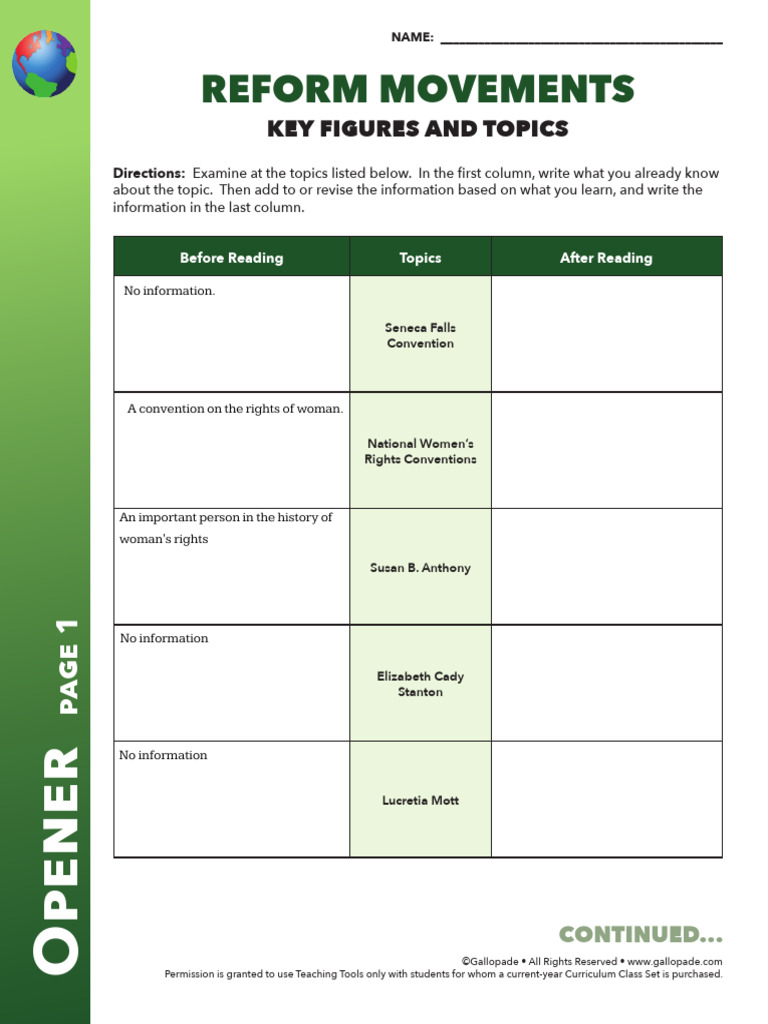 ROBYN 8369992 - Reform Movements Peple and Topics | PDF | Human Rights ...