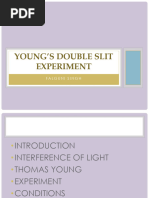 YDSE Derivation and Interference Patterns | PDF