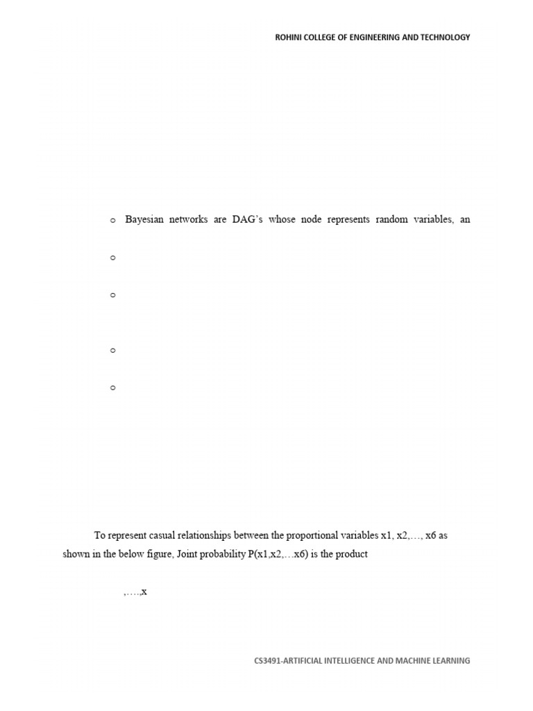 AI14 | PDF | Bayesian Network | Probability